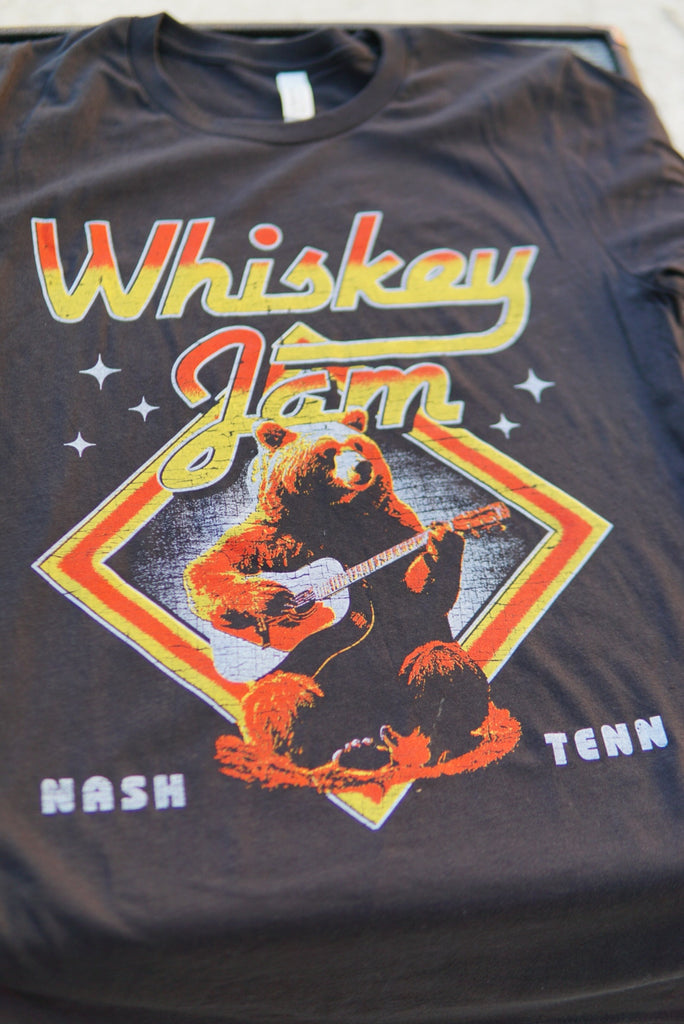 WJ Jammy Bear 2.0 Tee - Black – Whiskey Jam