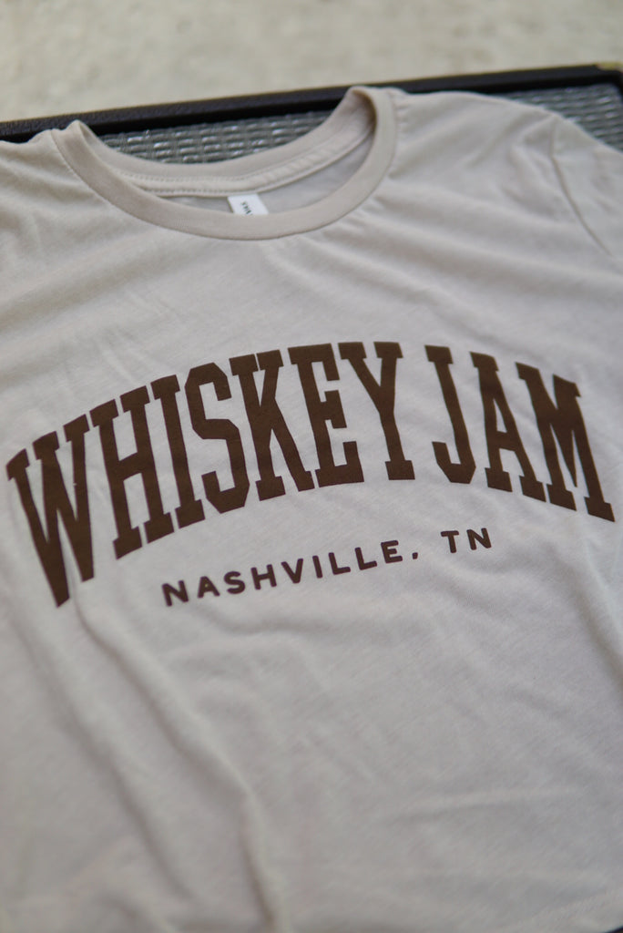 Tan & Brown Dropout Crop – Whiskey Jam